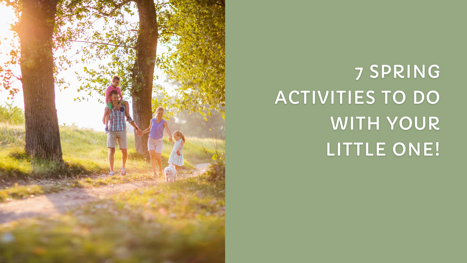 7 fun spring activities to do with your little one! – Organic Formula Shop